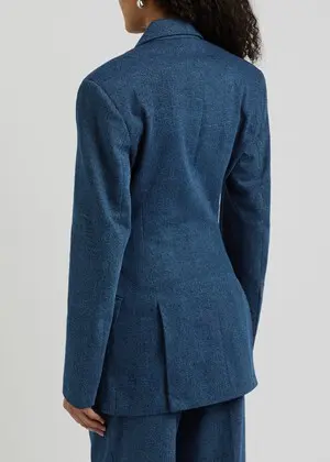 BETTTER Atlas Double-breasted Denim Blazer