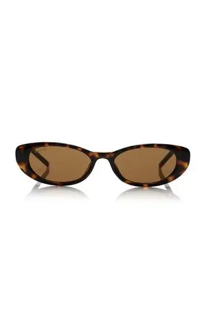 Gucci G String' Cat-eye Sunglasses