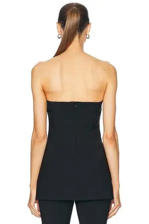 EAVES Bennet Tech Suiting Top - Black