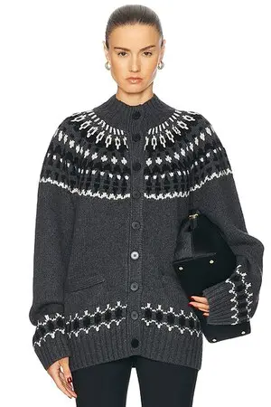 EAVES Jen Fair Isle Cardigan