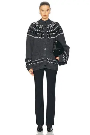 EAVES Jen Fair Isle Cardigan