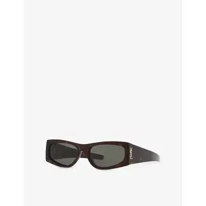 Saint Laurent Rectangle-frame Sunglasses