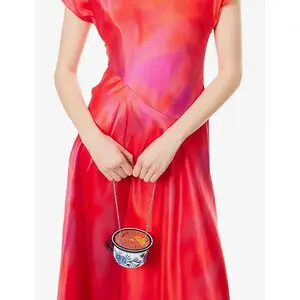 Judith Leiber Teacup Clutch Bag