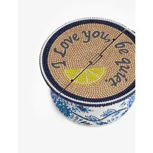 Judith Leiber Teacup Clutch Bag