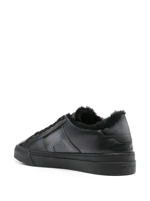 Santoni Leather Sneakers