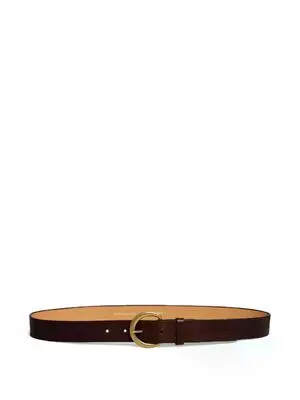 Dsquared2 Logo-embossed Leather Belt - Brown
