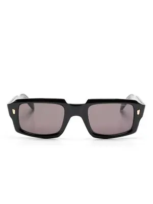 CUTLER & GROSS 9495 Rectangle-frame Sunglasses - Black