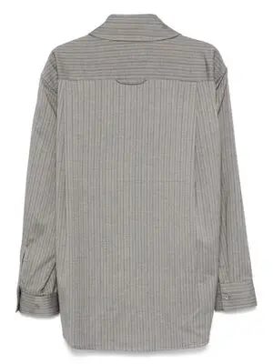 Remain Birger Christensen Herringbone-patterned Shirt