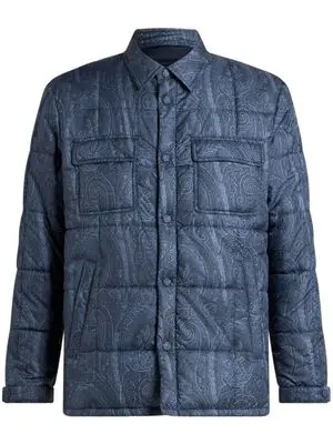 Etro Quilted Overshirts For Men