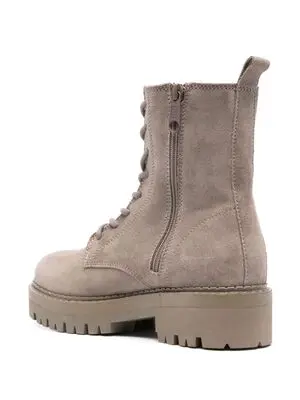 Tommy Hilfiger Suede Lace-up Boots