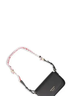 Emporio Armani Logo-print Crossbody Bag - Black