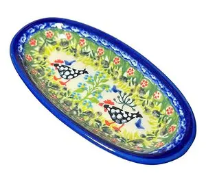 LIDIA'S POLISH POTTERY Mini Olive Dish - One-color