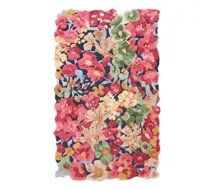 MACKENZIE-CHILDS Laura's Flowers 3' X 5' Rug - One-color