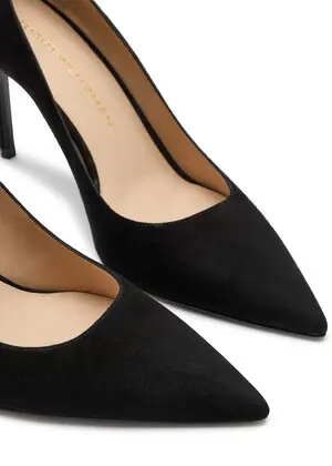 STUART WEITZMAN Power 85 Suede Pumps - Black