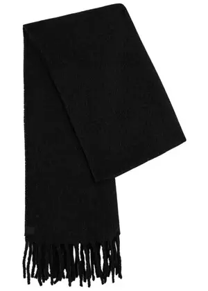 Canada Goose Alpaca-blend Scarf - Black