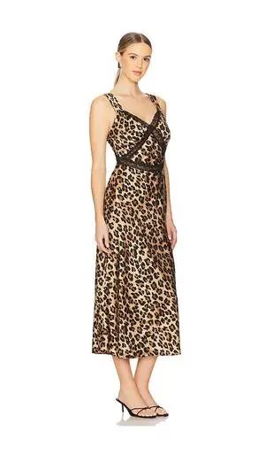 Bardot Emory Satin Slip Dress