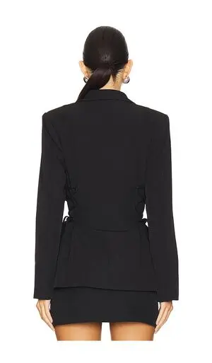 Superdown Jennifer Lace-up Blazer