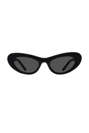 Loewe Slim Sunglasses - Shiny Black & Smoke