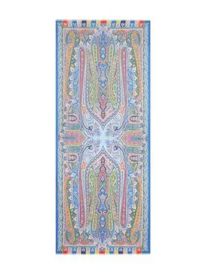 Etro Printed Scarf - Blue