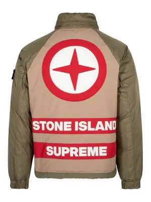 Supreme X Stone Island Reversible Down Jacket