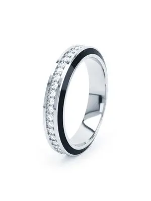 LOEV 18k White Gold Diamond Eternity Ring - Silver