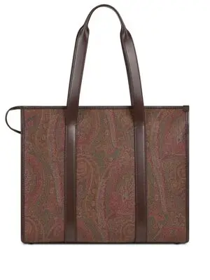 Etro Paisley-motif Tote Bag - Brown