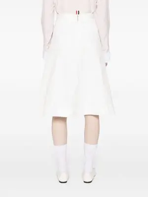 Thom Browne A-line Midi Skirt