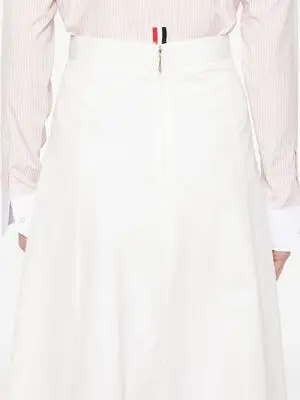 Thom Browne A-line Midi Skirt