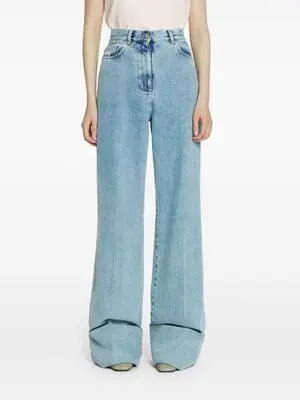 LANVIN Wide-leg Jeans - Blue