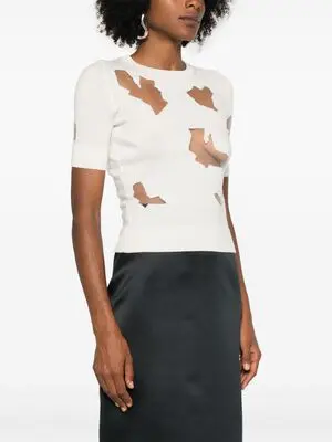 Viktor & Rolf Knitted Top - White