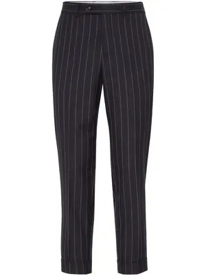 Brunello Cucinelli Pinstriped Pants For Men