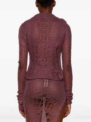Rick Owens Spider Banana Sweater - Pink