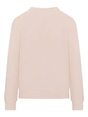 LANVIN Embroidered Logo Sweatshirt - Pink