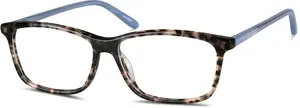 Zenni Rectangle Full Rim Frame Eyeglasses Pattern