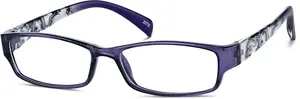 Zenni Rectangle Full Rim Frame - Purple
