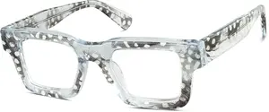 Zenni Rectangle Full Rim Frame Eyeglasses Shadow