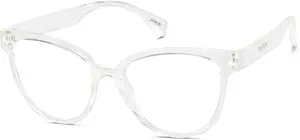 Zenni ZENNI Square Full Rim Eyeglasses Clear