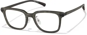 Zenni ZENNI Square Full Rim Eyeglasses Oak
