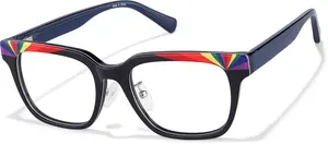 Zenni ZENNI Square Full Rim Eyeglasses Rainbow