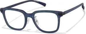 Zenni ZENNI Square Full Rim Eyeglasses Slate