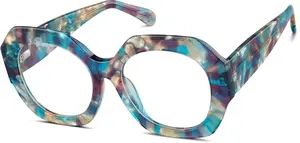 Zenni Geometric Full Rim Frame Eyeglasses Mermaid