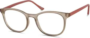 Zenni Zenni Round Frame Eyeglasses Brown