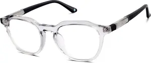 Zenni Round Frame Full Rim Eyeglasses Clear