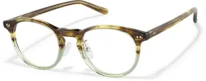 Zenni Round Eyeglasses With Full Rim Frame Forest