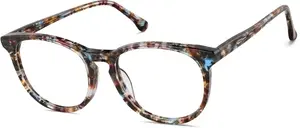 Zenni Round Frame Full Rim Eyeglasses Galaxy