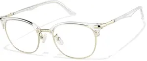 Zenni ZENNI Browline Frame Glasses Clear