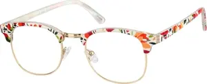 Zenni Browline Full Rim Frame Glasses - Multi