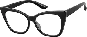 Zenni Cat-eye Full Rim Glasses - Black