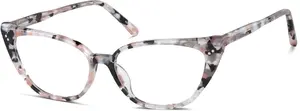 Zenni Vintage Cat-Eye Eyeglasses Ivory Tort