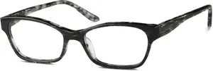 Zenni Vintage Cat-Eye Eyeglasses Onyx